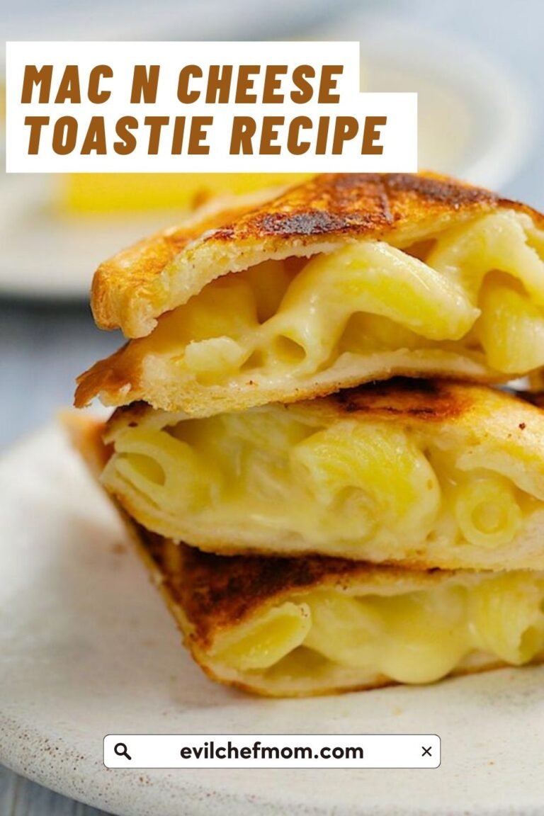 Easy Mac N Cheese Toastie Recipe - Evil Chef Mom