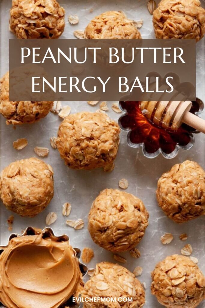Peanut Butter Energy Balls - Evil Chef Mom