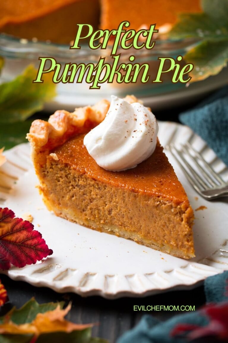 Perfect Pumpkin Pie - Evil Chef Mom
