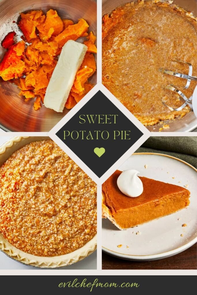 Sweet Potato Pie - Evil Chef Mom