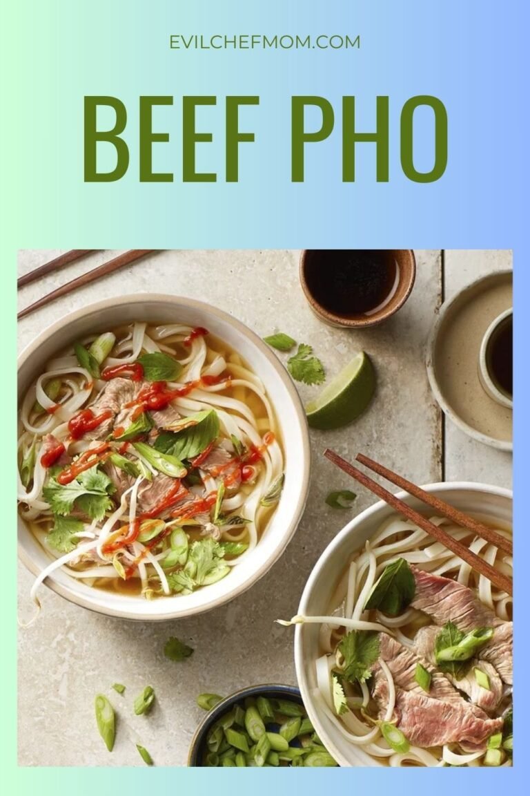Beef Pho - Evil Chef Mom