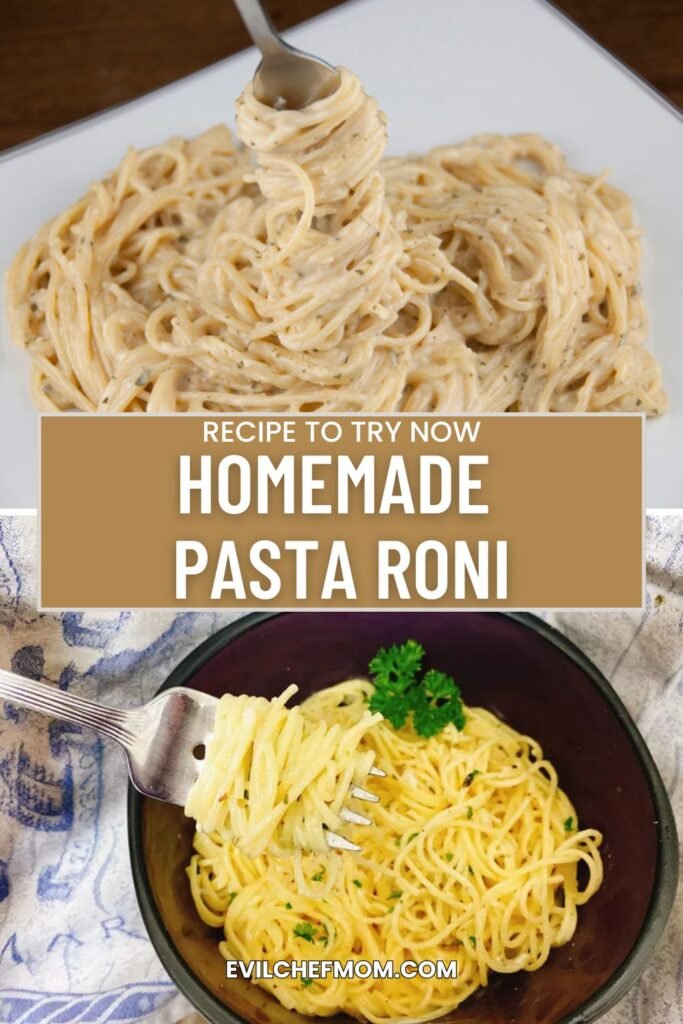 Homemade Pasta Roni - Evil Chef Mom