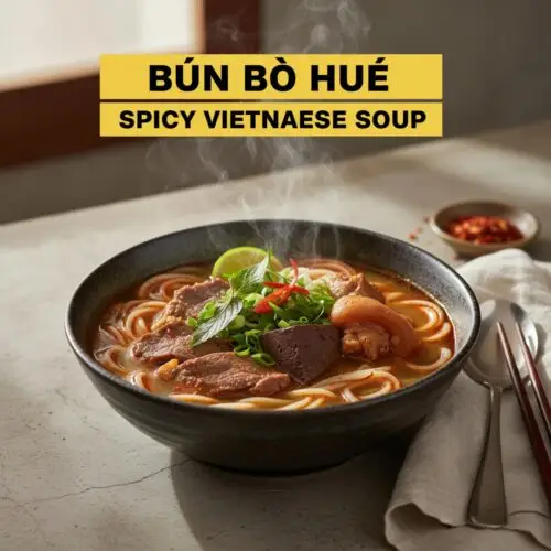 Bun Bo Hue: Spicy Vietnamese Soup - Evil Chef Mom
