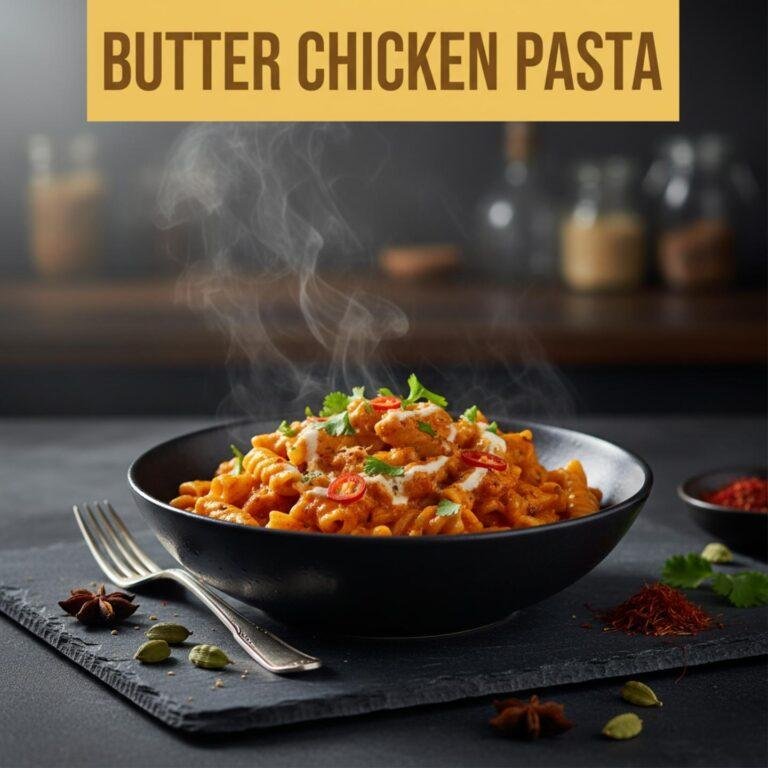 Butter Chicken Pasta - Evil Chef Mom
