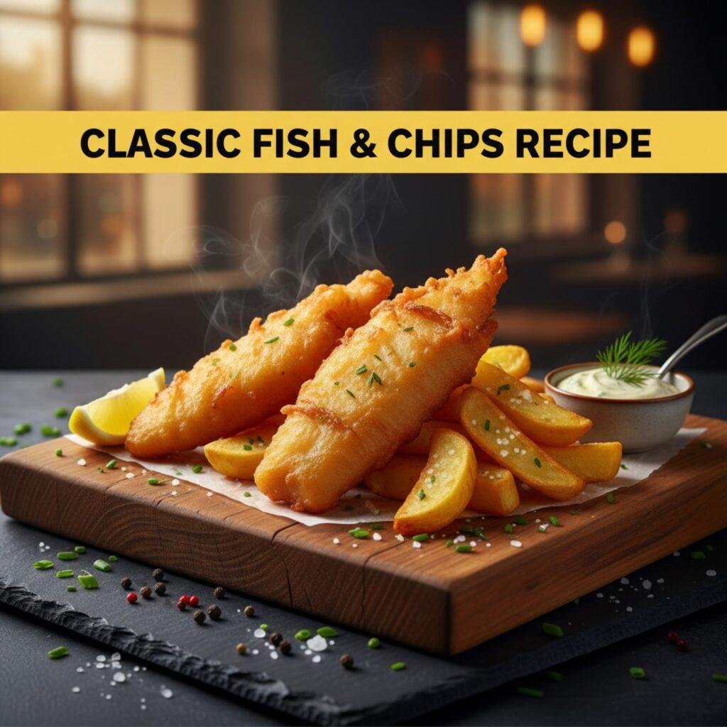 Classic Fish & Chips Recipe - Evil Chef Mom