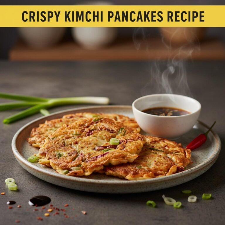 Crispy Kimchi Pancakes Recipe - Evil Chef Mom