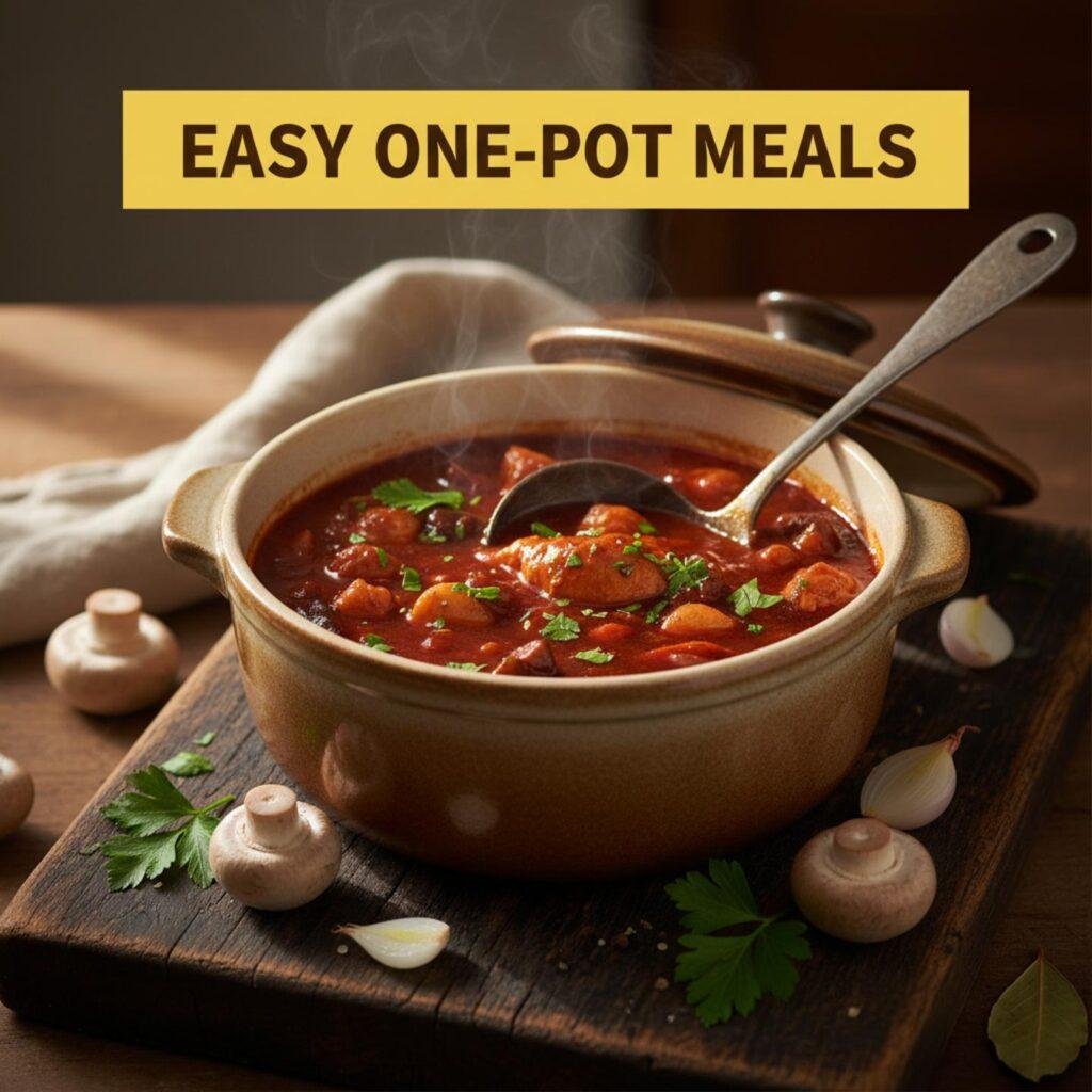 Easy One-Pot Meals - Evil Chef Mom