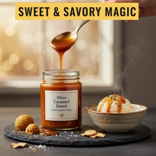Miso Caramel Sauce: Sweet & Savory Magic - Evil Chef Mom