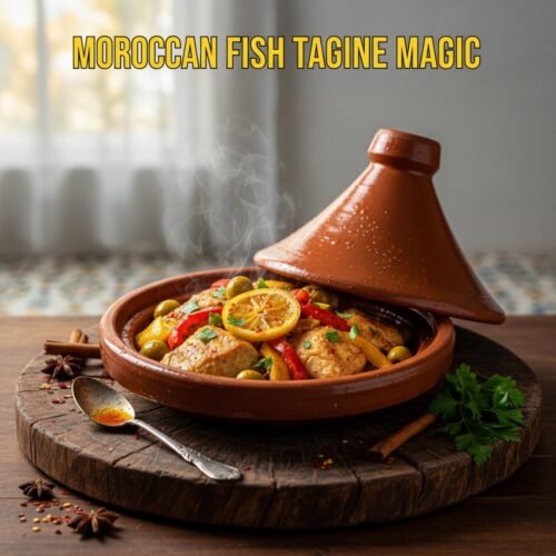 Moroccan Fish Tagine Magic - Evil Chef Mom