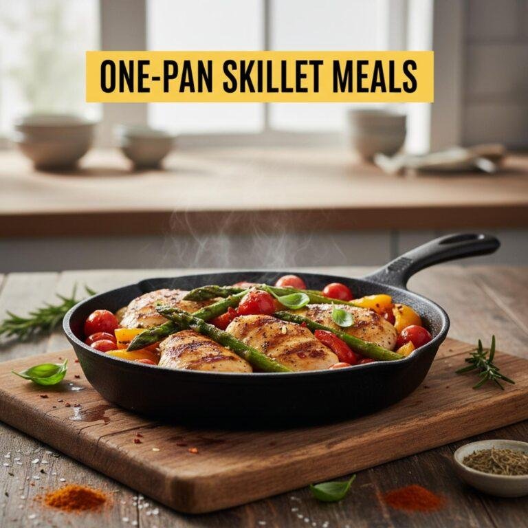 One-Pan Skillet Meals - Evil Chef Mom