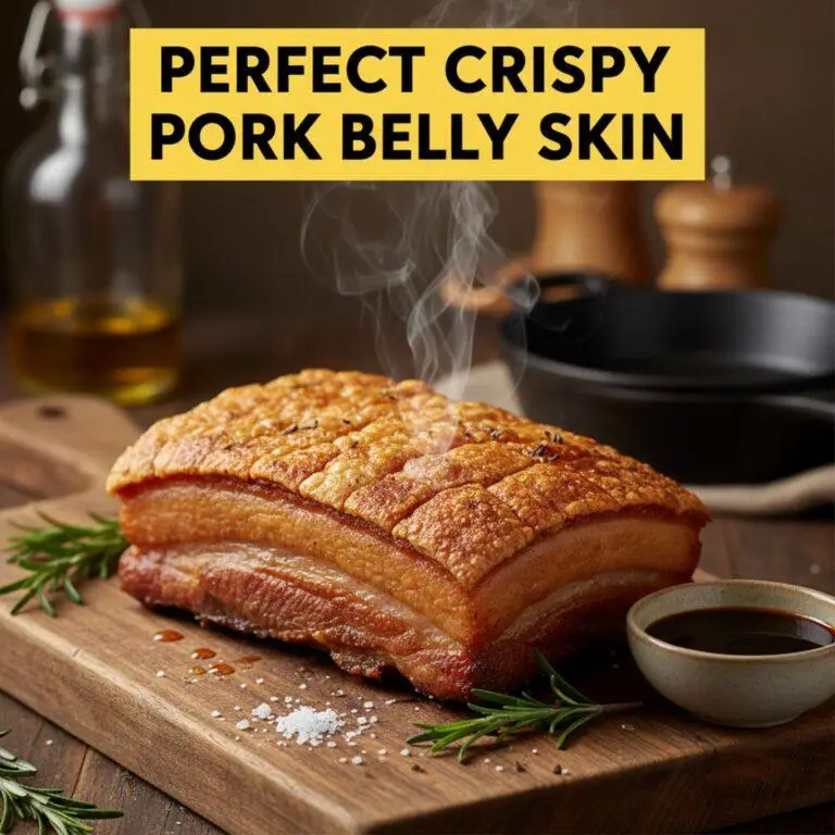 Perfect Crispy Pork Belly Skin - Evil Chef Mom