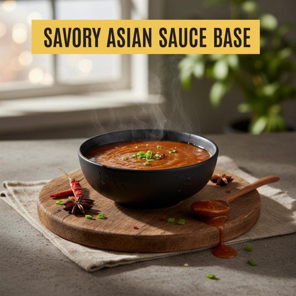 Savory Asian Sauce Base - Evil Chef Mom