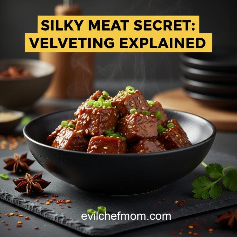 Silky Meat Secret: Velveting Explained - Evil Chef Mom