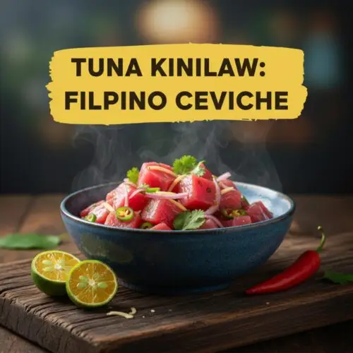 Tuna Kinilaw: Filipino Ceviche - Evil Chef Mom