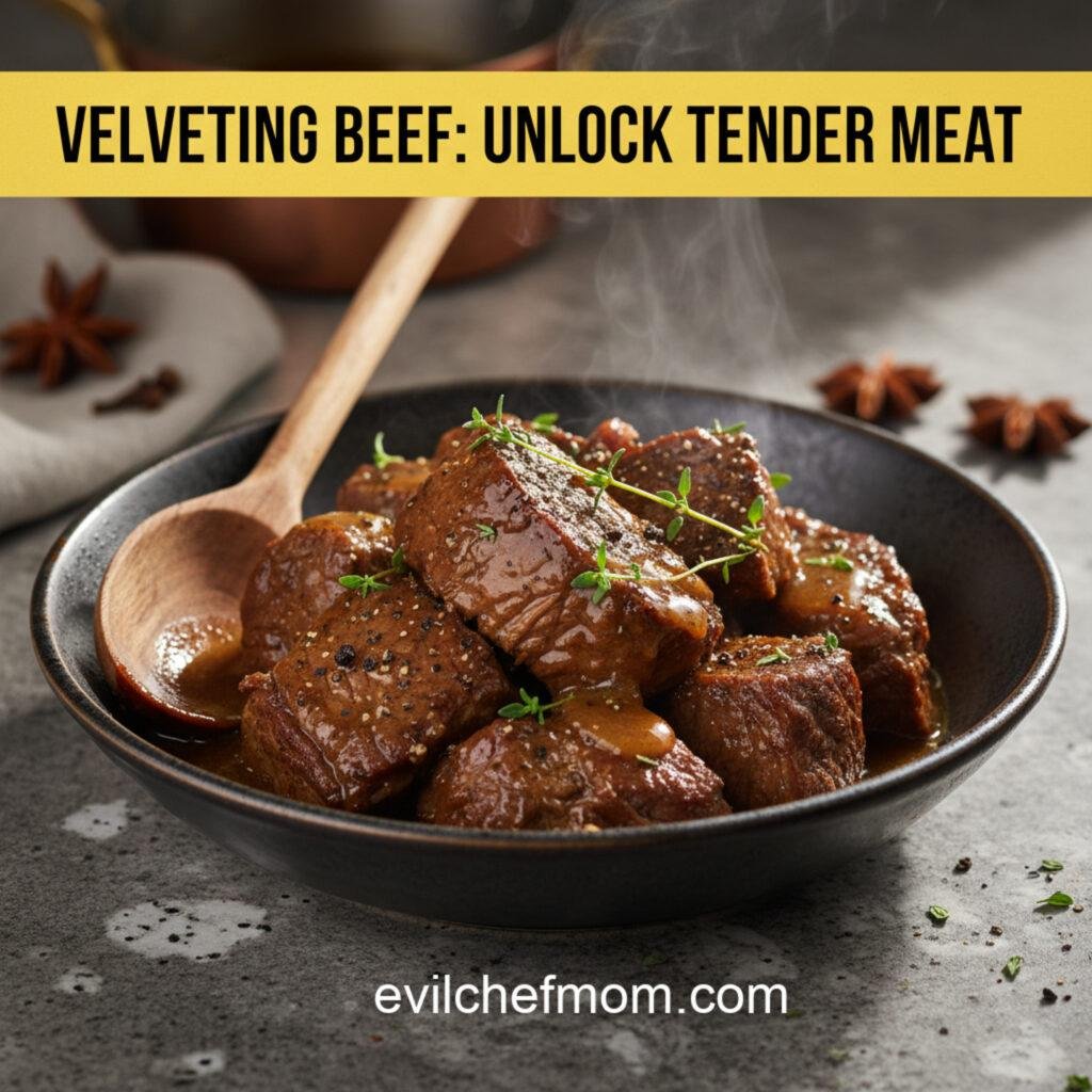 Velveting Beef: Unlock Tender Meat - Evil Chef Mom