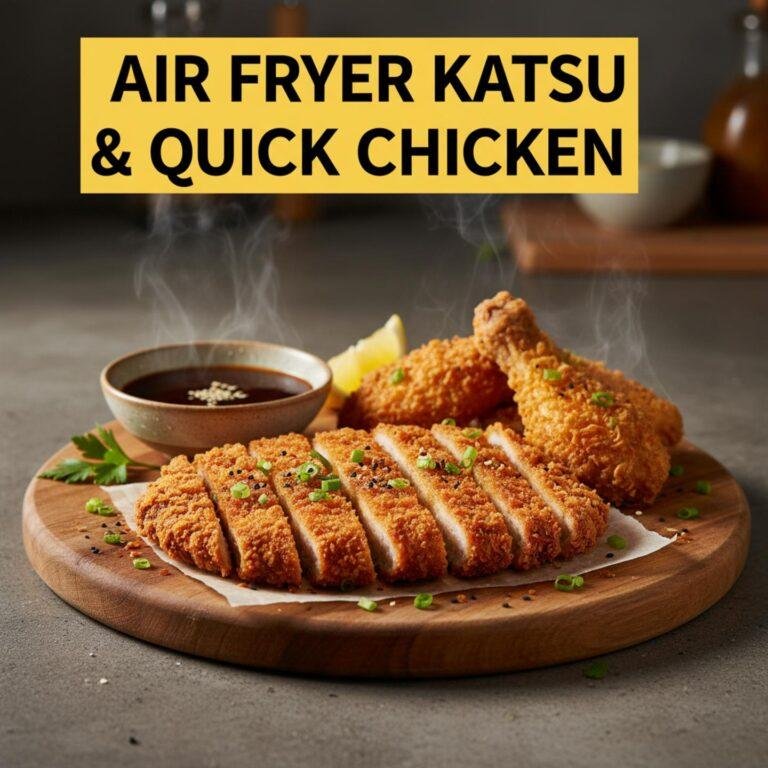 Air Fryer Katsu & Quick Chicken - Evil Chef Mom