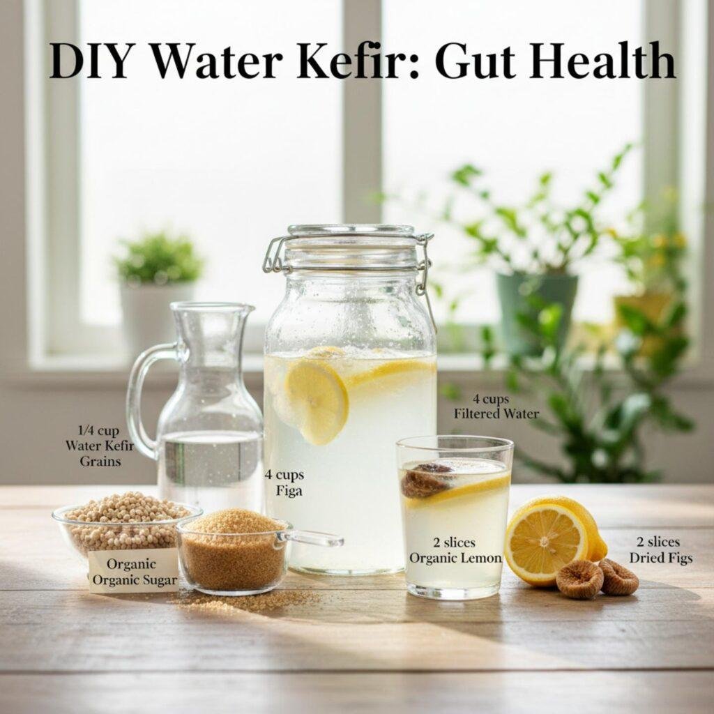 DIY Water Kefir: Gut Health - Evil Chef Mom