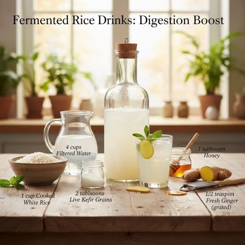 Fermented Rice Drinks: Digestion Boost - Evil Chef Mom