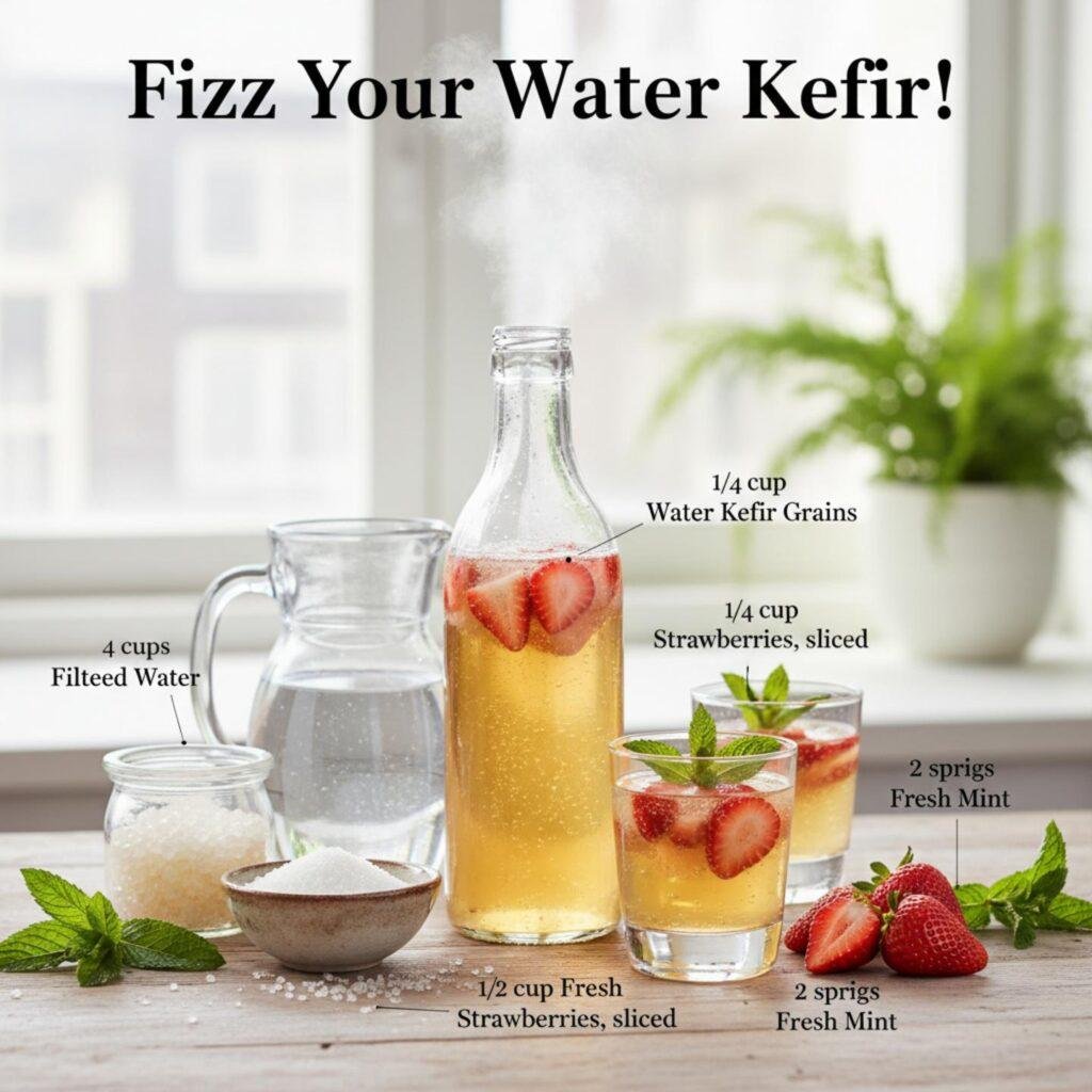 Fizz Your Water Kefir! - Evil Chef Mom