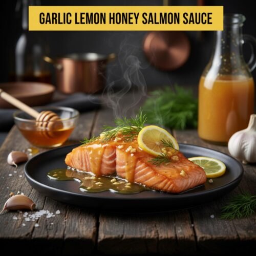 Garlic Lemon Honey Salmon Sauce - Evil Chef Mom