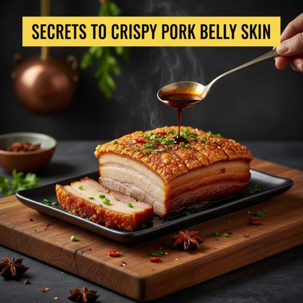 Secrets To Crispy Pork Belly Skin - Evil Chef Mom