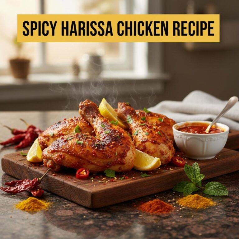 Spicy Harissa Chicken Recipe - Evil Chef Mom